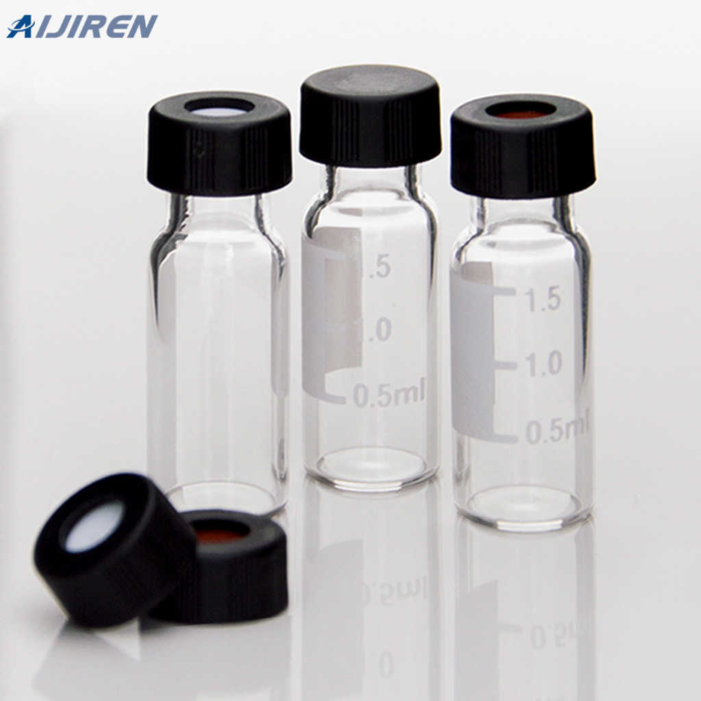 HPLC vials & caps HPLC autosampler vials with label Thermo Fisher-HPLC ...