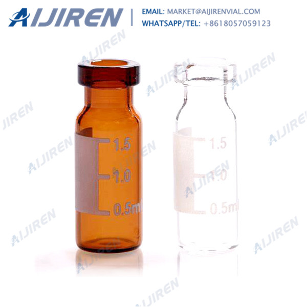 UK crimp neck vial for HPLC and GC- HPLC Autosampler Vials