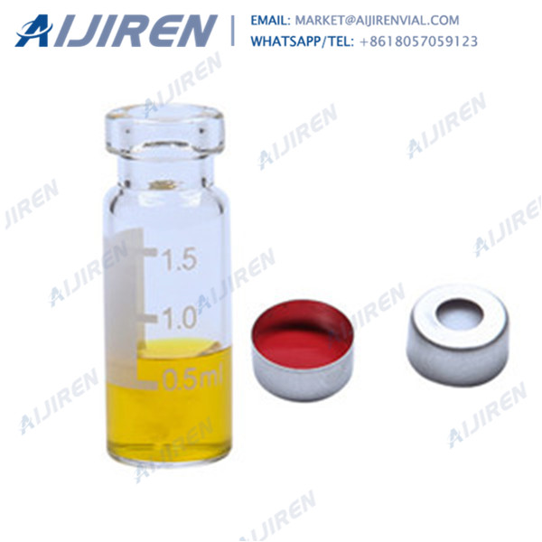 aluminum cap 5.0 borosilicate crimp vial distributor- HPLC Autosampler ...